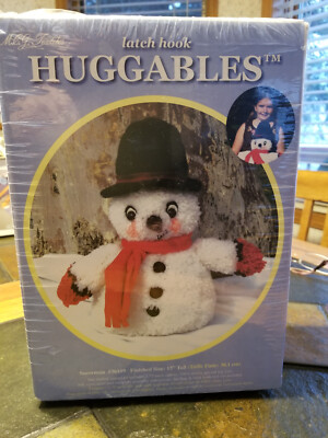 15" Snowman MCG Textiles Huggables Latch Hook Kit 36109 NEW | eBay