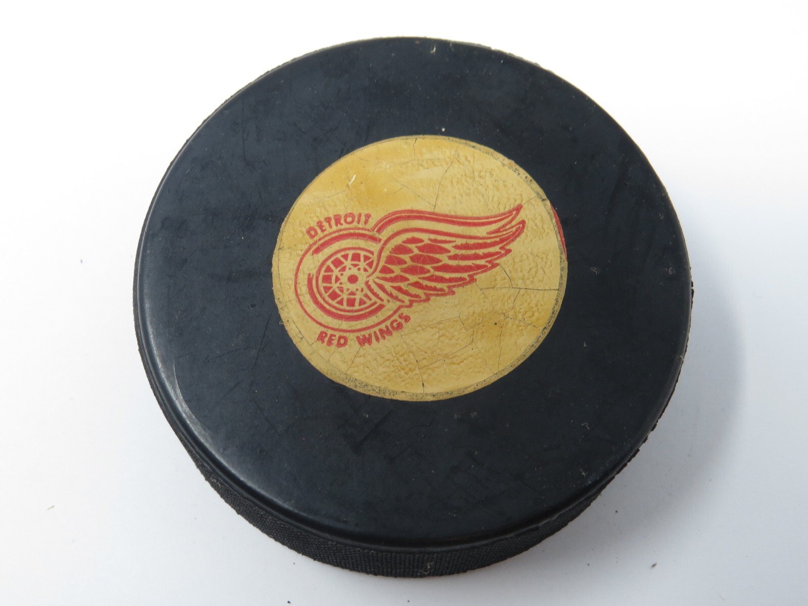1973-83 Detroit Red Wings Official Viceroy Approved NHL Game Puck! Not ...