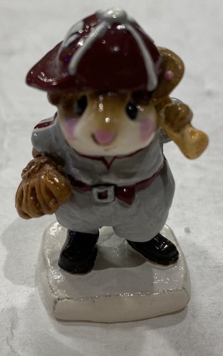 Wee Forest Folk MS-15 Joe Di'Mousio /Batter-up! Annette Peterson Mouse ...