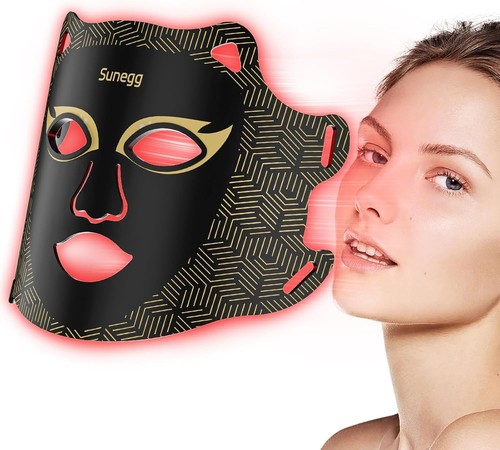 Red Light Therapy Face Mask LED Red Blue Infrared Combined Wavelength ...