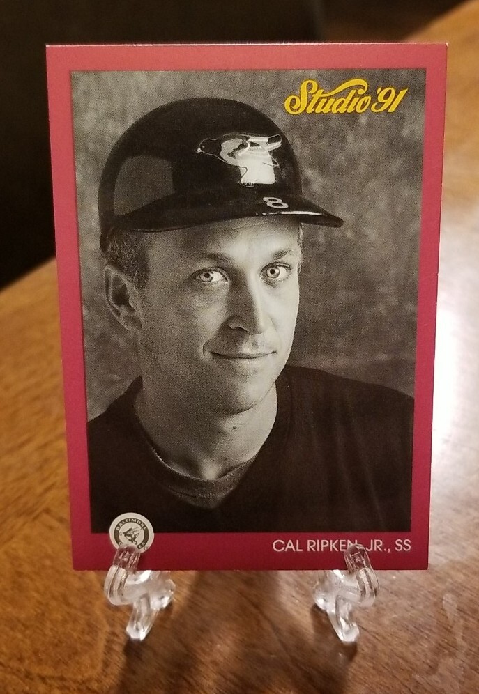 1991 Studio Baseball Card Cal Ripken Jr #9 Baltimore Orioles MLB HOF | eBay