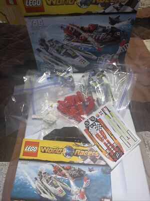 LEGO WORLD RACERS 8897 Jagged Jaws Reef - Open Box, Sealed Bags ...