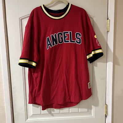 Mitchell & Ness Cooperstown Collection MLB Wild Pitch Angels Jersey ...