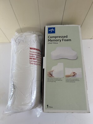 CPAP Sleep Contoured Compressed Memory Foam Medline Sleep Aid - NEW | eBay