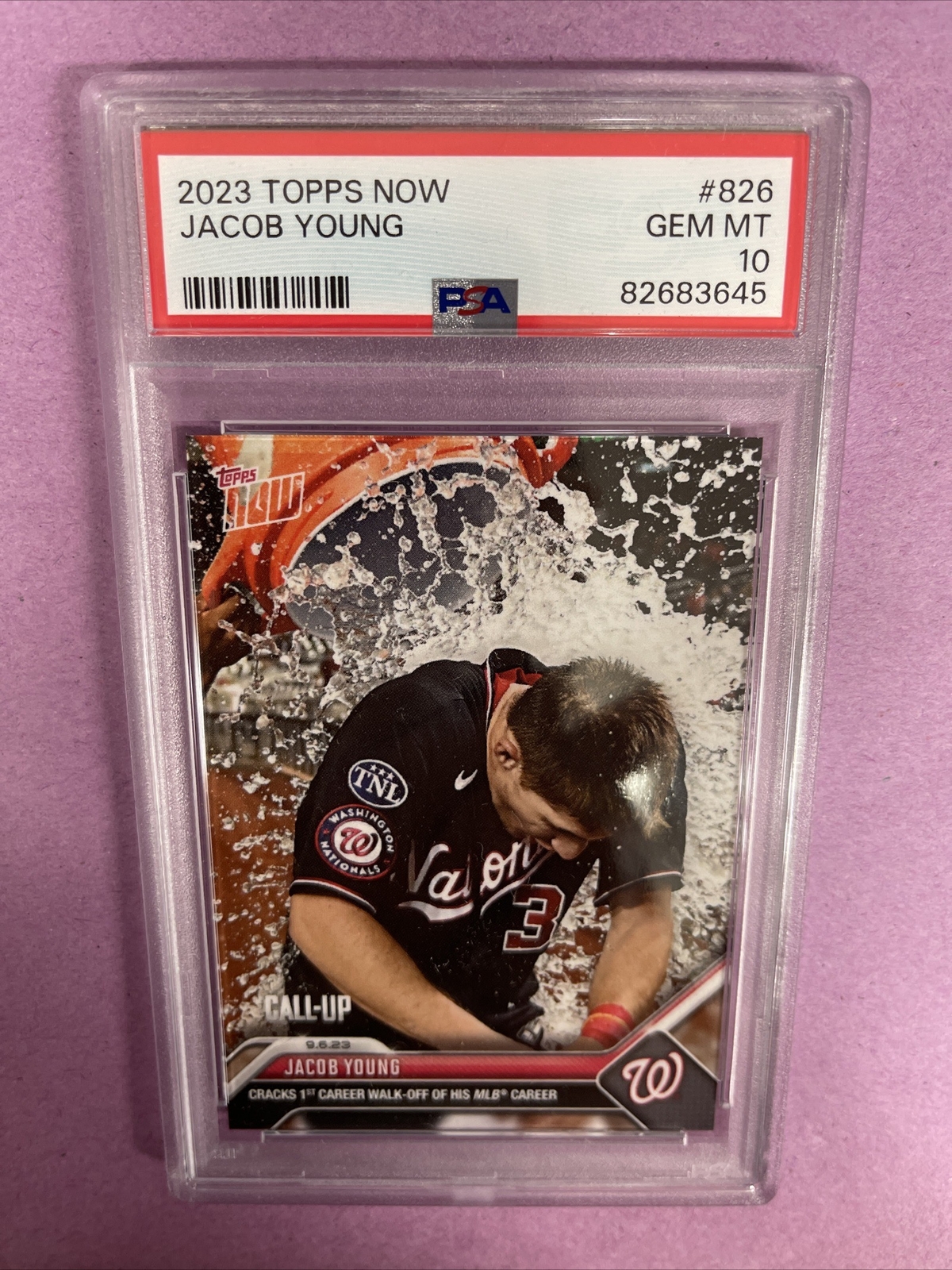 2023 Topps Now - Call-Up #826 Jacob Young (RC) for sale online | eBay