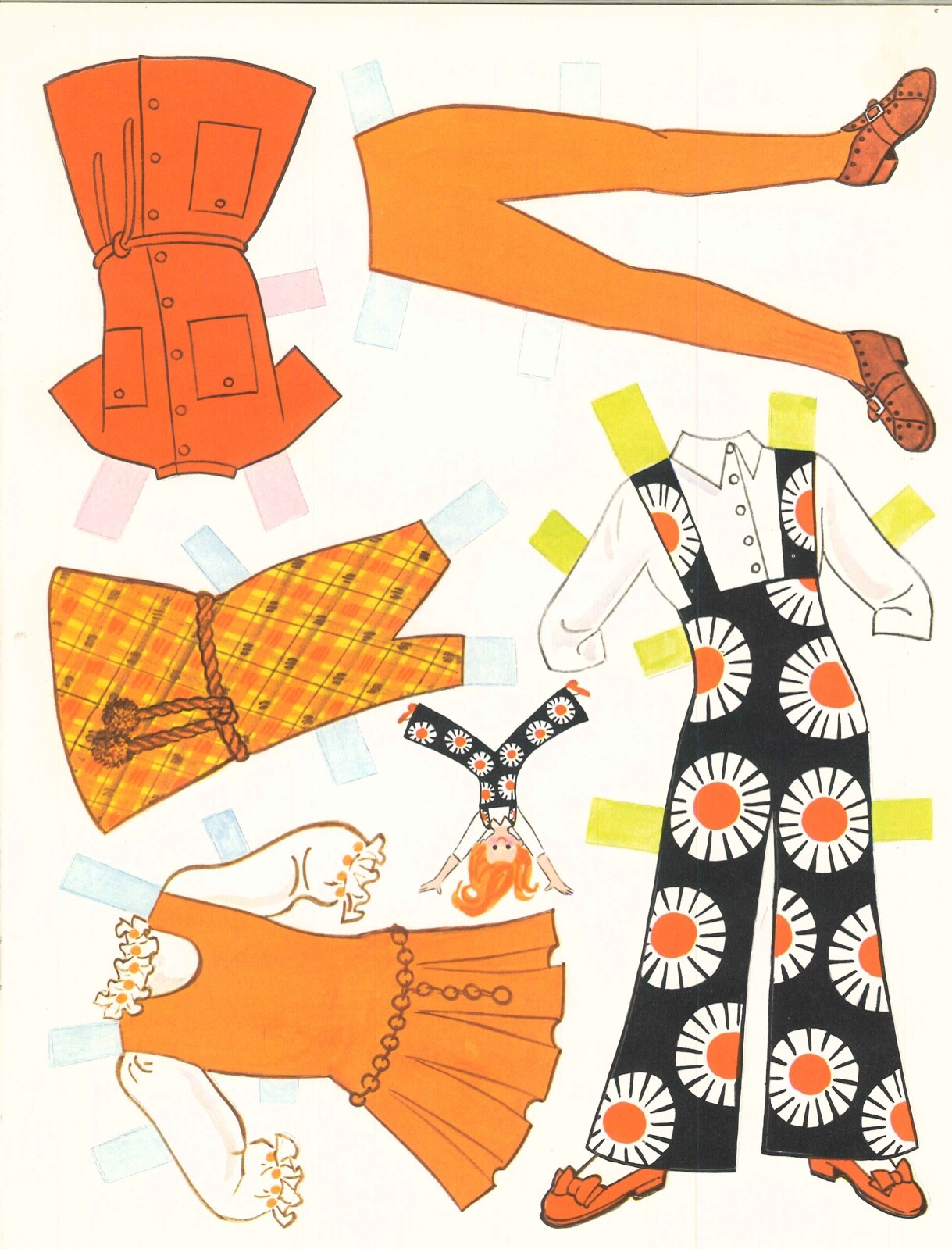 VINTGE 1970S CRISSY PAPER DOLLS RARE CUTE UNCUT HD LASR REPRO NO.1 SELR ...