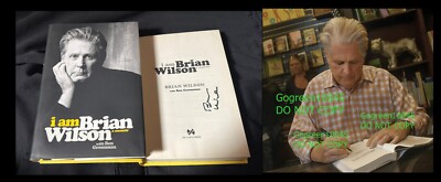 Brian Wilson signed I Am book 1st Ed HC/DJ NEW 1/1—-IN PERSON | eBay