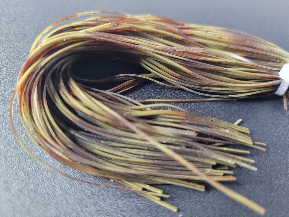 RUBBER SILICONE LEGS - Fly Tying Material - 7 COLORS Available - Sili ...