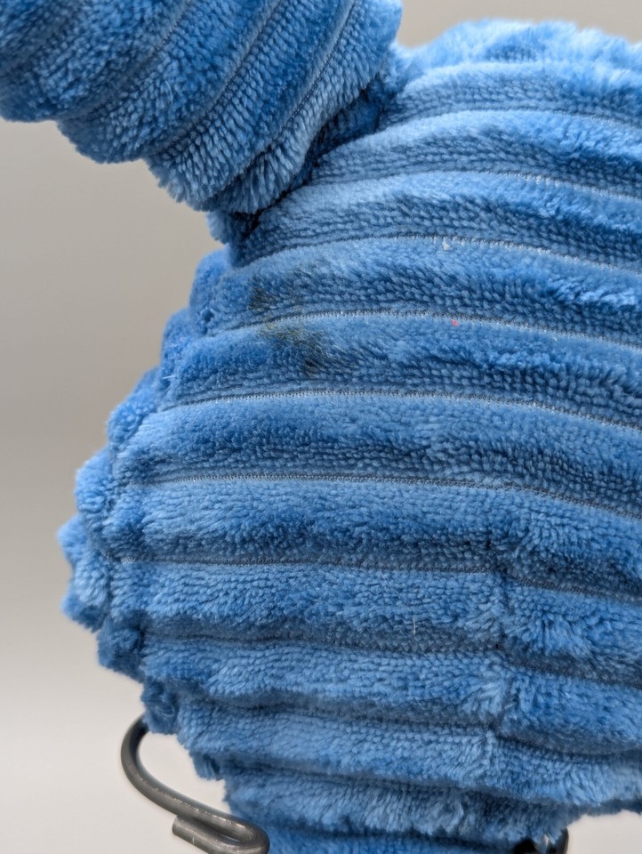 Walgreens Blue Ribbed Bunny Rabbit 15" Plush Stuffed Animal Toy Lovey ...