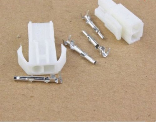 Male Female Socket Plug Connector with 2 Pin 2Way 300V AWG26to16 ...