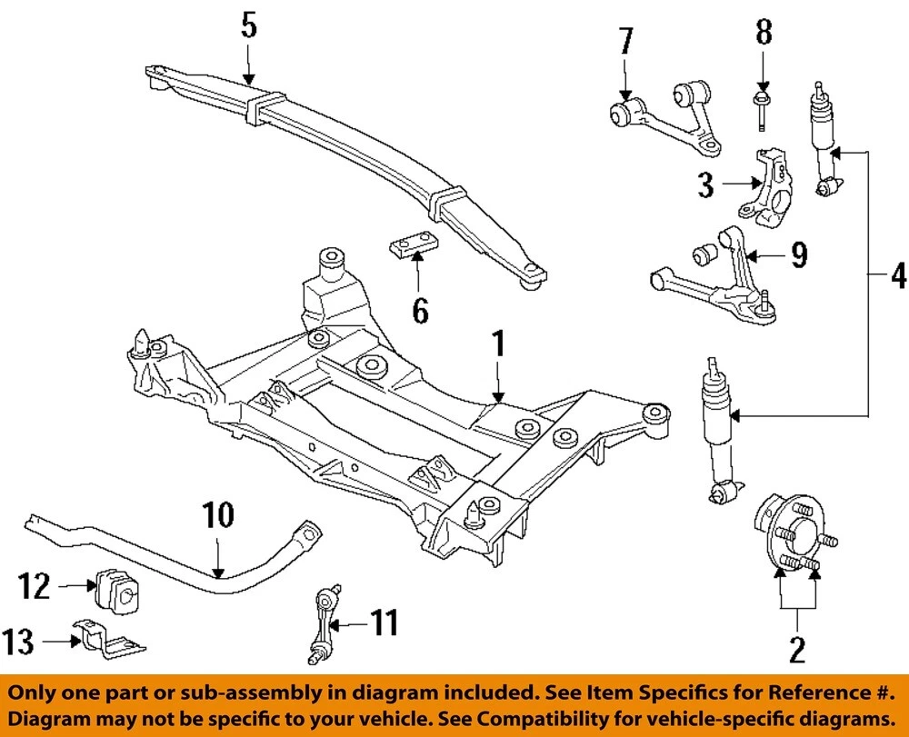 Under Leaf Spring Suspension Diagram