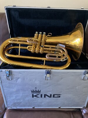 King 1124 Marching Baritone (ID#B32) | eBay