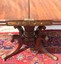 19TH C CLASSICAL FEDERAL ANTIQUE GAME / CARD TABLE CONSOLE ~ ISAAC VOSE ...