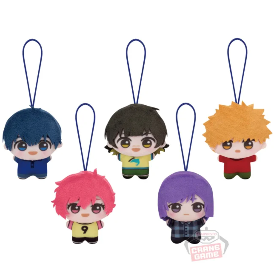 Blue Lock Chibi Chibigurumi Childhood ver. Plush Doll Complete Set ...
