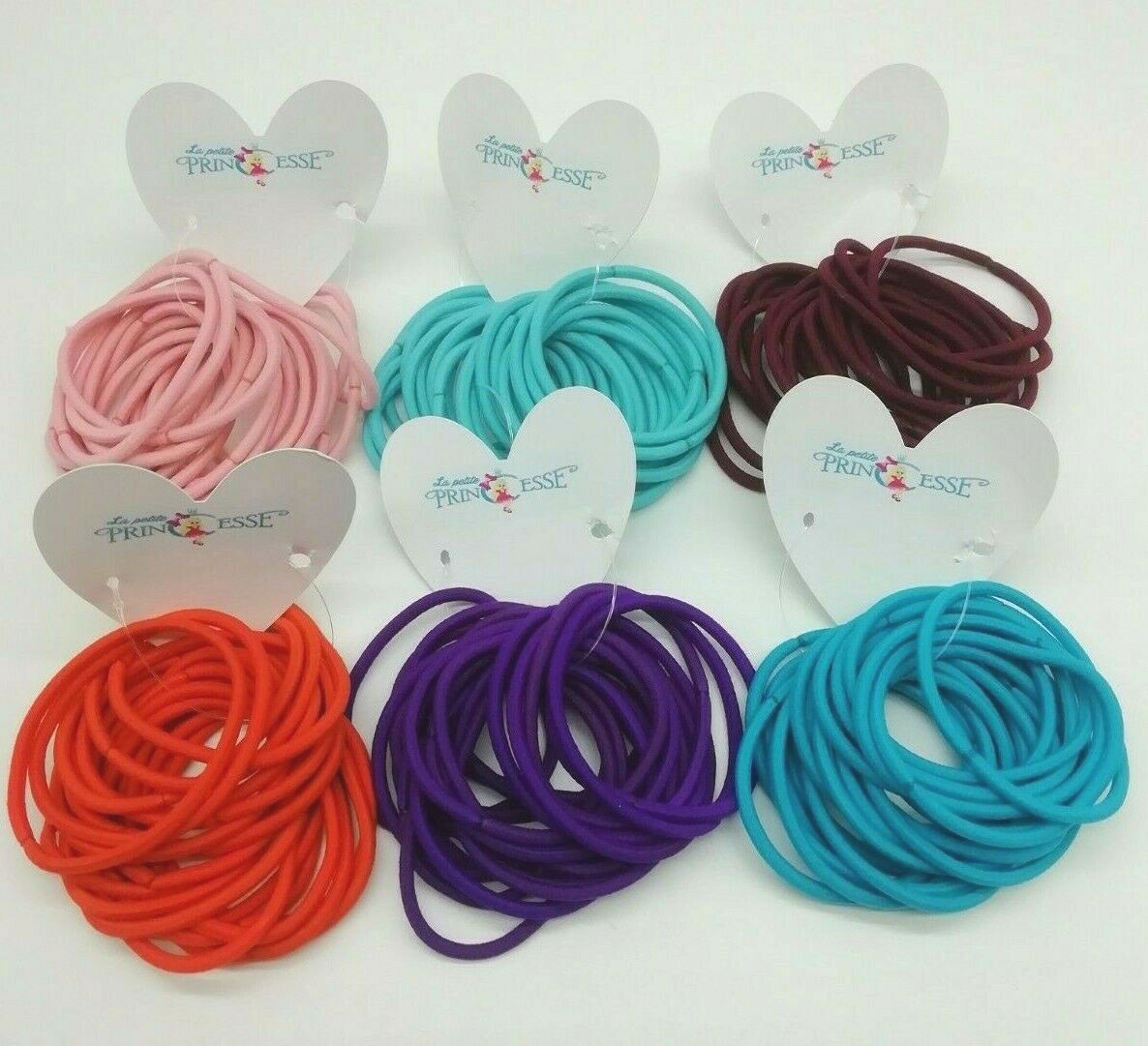 Hair bands Elastics hair bobbles Girls thick 4mm School Ponies hair ...