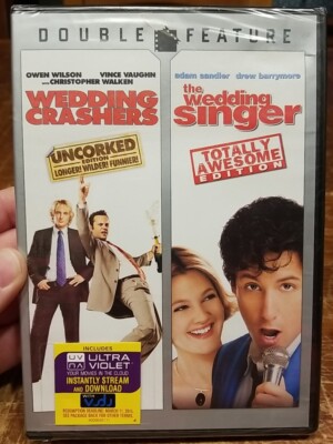 (NEW) Wedding Crashers / Wedding Singer (DVD, 2013) 2 Disc Double ...
