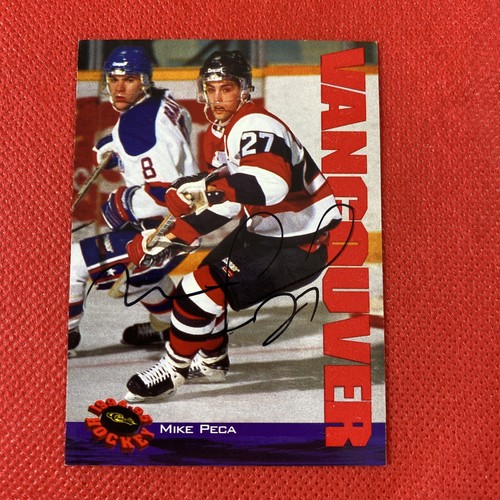 1994-95 Classic Michael Peca Mike Peca #116 Auto Signed Autograph | eBay