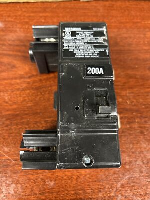 Siemens Circuit Breaker 2P 200A 240V | MBK200A | | eBay
