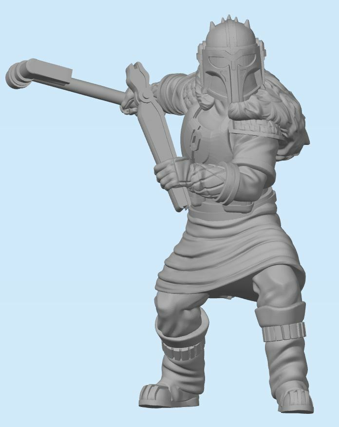 Star Wars Legion Miniatures - Forge Master Mandalorian THE ARMORER ...