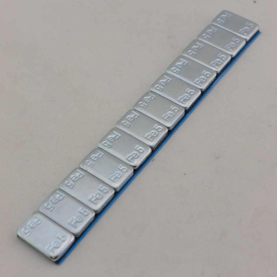 TipTopol Adhesive Weight Balancing Weight 30x Bars Silver 360x 5G (1.8Kg) | eBay