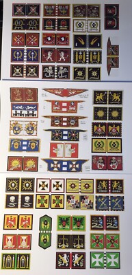 51x 28mm Warhammer Empire Flags Banners As Flat Print Outs Special | eBay