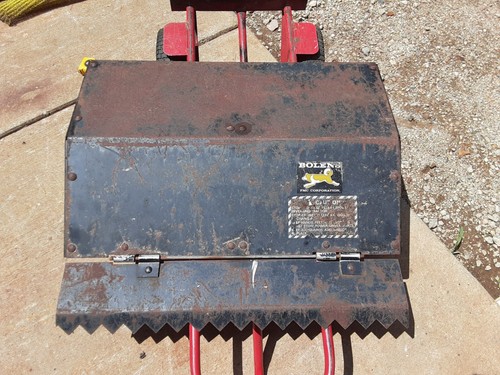 Vintage 33" BOLENS MTD rear mounted roto tiller COVER SHIELD 18618 ...