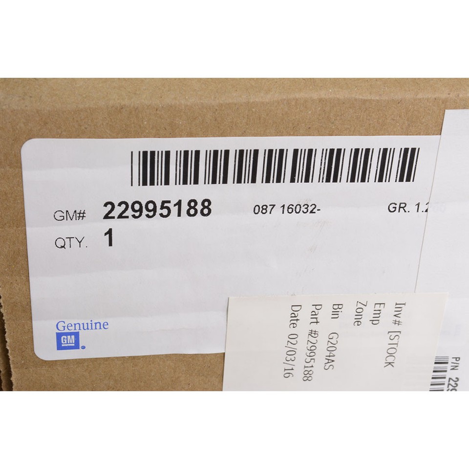 OEM NEW GENUINE Front Bumper Lower Grille Black 14-16 Chevrolet Malibu ...