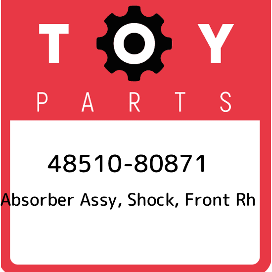 48510-80871 Toyota Absorber assy, shock, front rh 4851080871, New ...