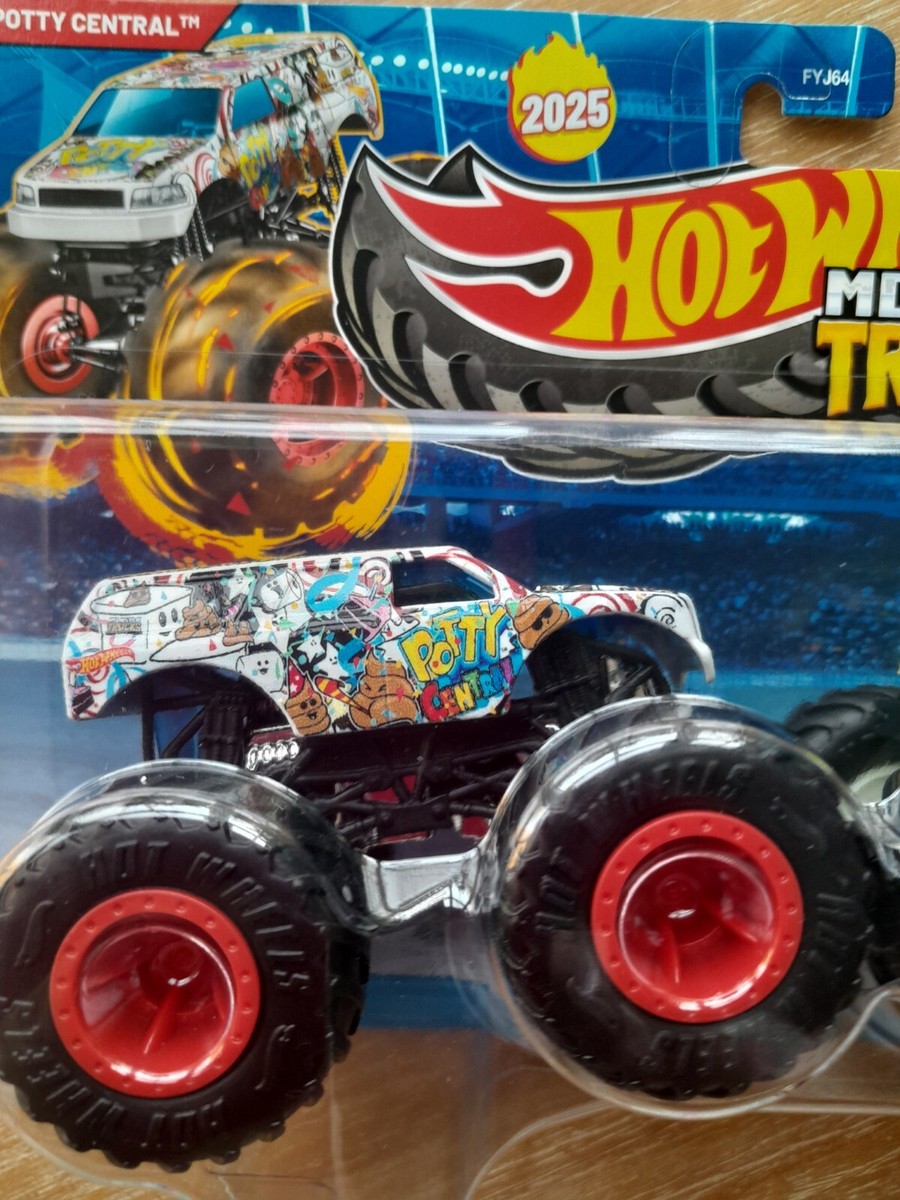 Monster Truck Potty Potty Training Sticker Chart, Monster Truck Potty