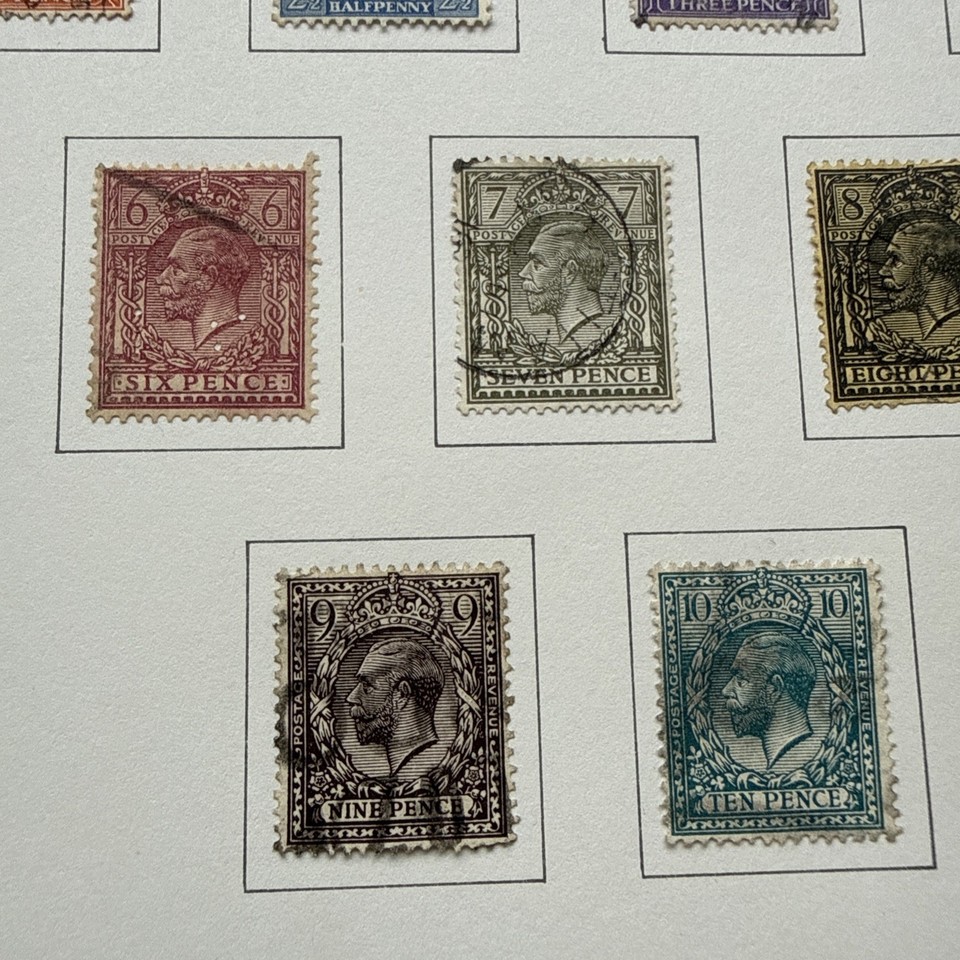 Great Britain – King George V “Mackennal Head” Definitives | eBay UK