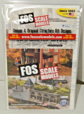 FOS Scale Models - HO - Burdick Freight House Kit - Craftsman Kit ...
