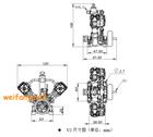 Compact Vintage V2 Steam Engine Model Dual Cylinder Powerful Toy ...