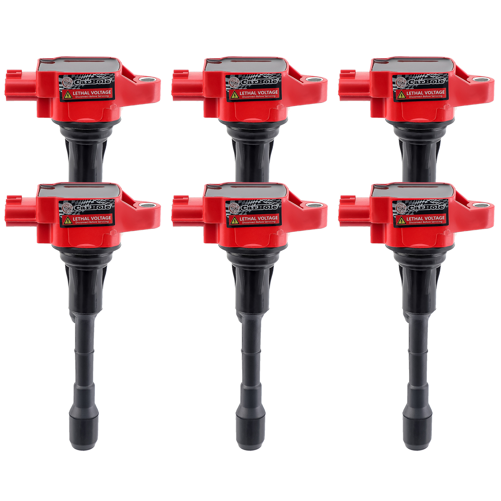 6 UF550 Ignition coil+6 Iridium spark plug for Infiniti G25 Nissan ...