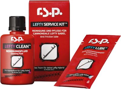 r.s.p. Cannondale Lefty Service Kit Cleaner Reinigungsmittel Schmieröl ...