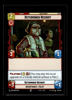 DETERMINED RECRUIT Jump to Lightspeed #159 JTL(NM+)(SWU) | eBay