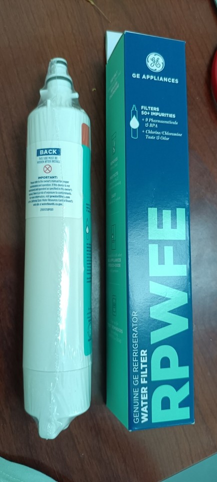 2-PC GE RPWFE Refrigerator Water Filter Household Fridge Filter（No chip ...
