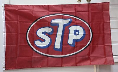 STP Logo Flag Banner 3x5 ft Mancave Garage Flag MX/SX | eBay