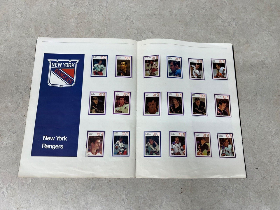 70-71 NHL ESSO Power Player Saver Complete Album | eBay