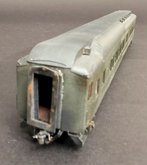 Coach Yard HO Scale Brass 8 Section / 5 DBR 1936 Heavyweight Pullman ...