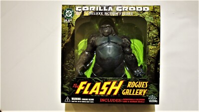 DC Direct Deluxe FLASH ROGUES GALLERY Action Figure GORILLA GRODD Box ...