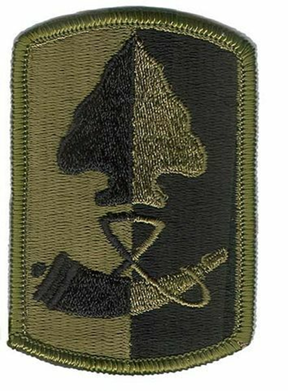 US ARMY 187TH INFANTRY BRIGADE BDU PATCH - SUBDUED MERROWED EDGE | eBay