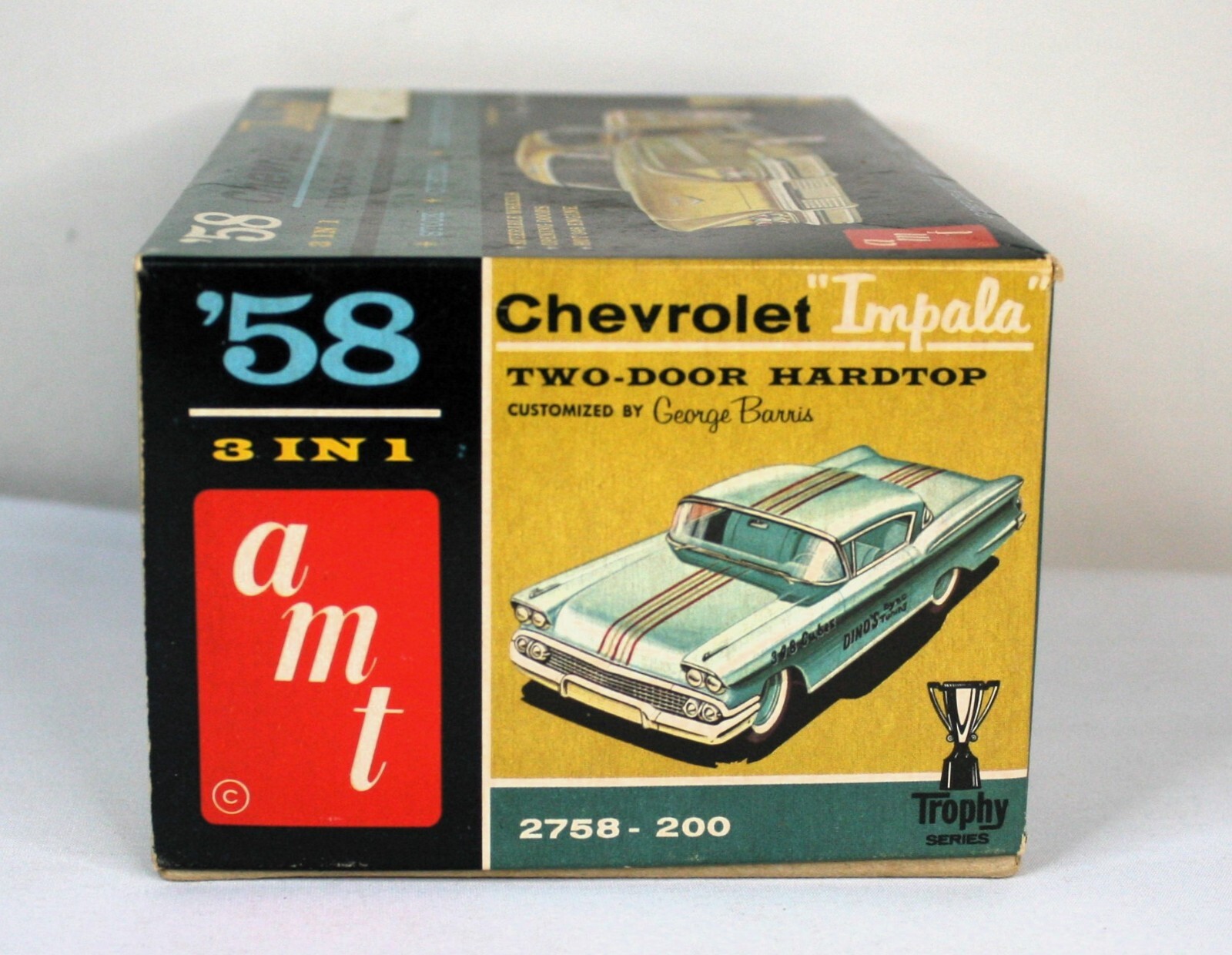 AMT 1:25 '58 Chevrolet Impala 2D Hardtop Model Kit #2758-200 | eBay