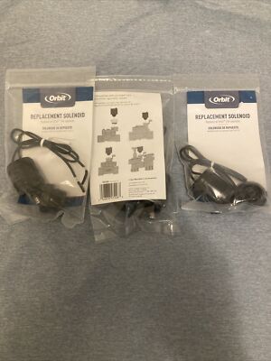 Orbit 24-volt Valve Solenoid Sprinkler Valve Replacement New Sealed Lot ...
