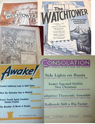 Watchtower Awake Consolation Golden Age Magazines you pick (exept ...