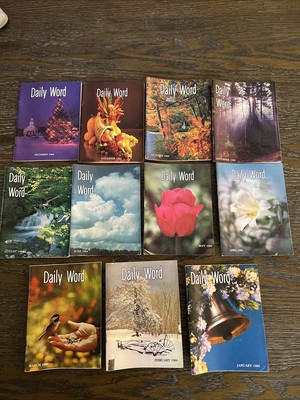 Daily Word Magazine Silent Unity Publication Vintage Lot/11. 1981 | eBay