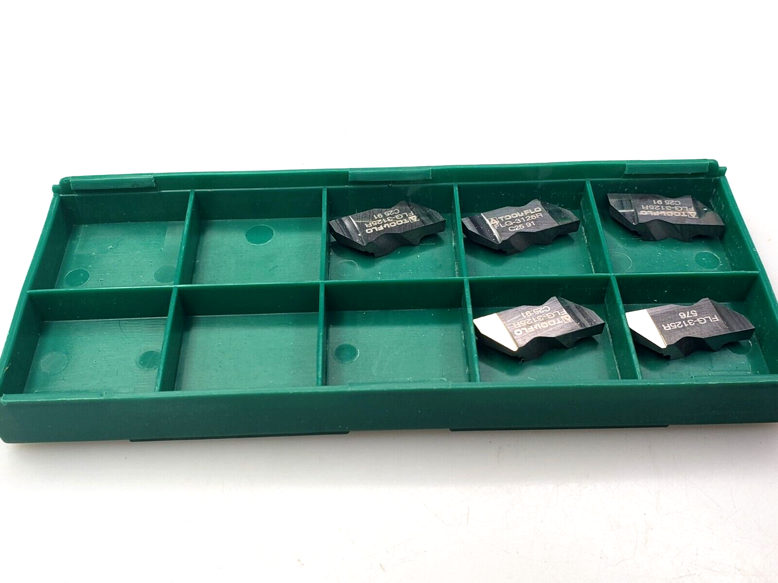 Tool Flo FLG 3125R C25 Carbide Grooving Inserts (Box of 5) | eBay