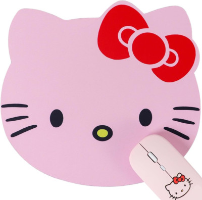 Kawaii Hello Kitty Mouse Pad, Cute Mouse Pad for Computer Laptop ...