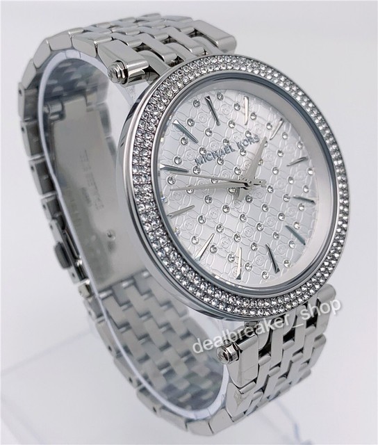 Michael Kors MK3404 Silver Women's Watch for sale online | eBay