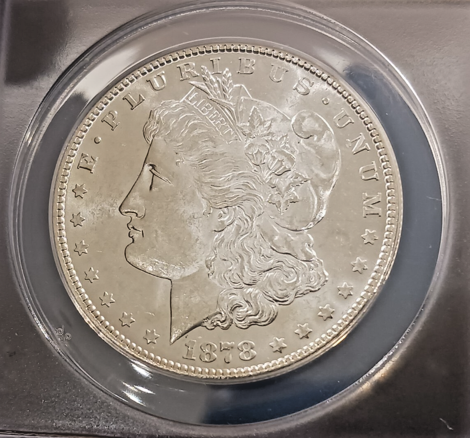 1878 S MORGAN DOLLAR * BRILLIANT WHITE * MS 62 VAM-46A RARELY SEEN! | eBay