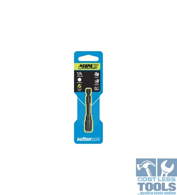Sutton 1/4" x 65mm SupaBit Impact Hex Drive Nutsetter Tek Bit | eBay ...